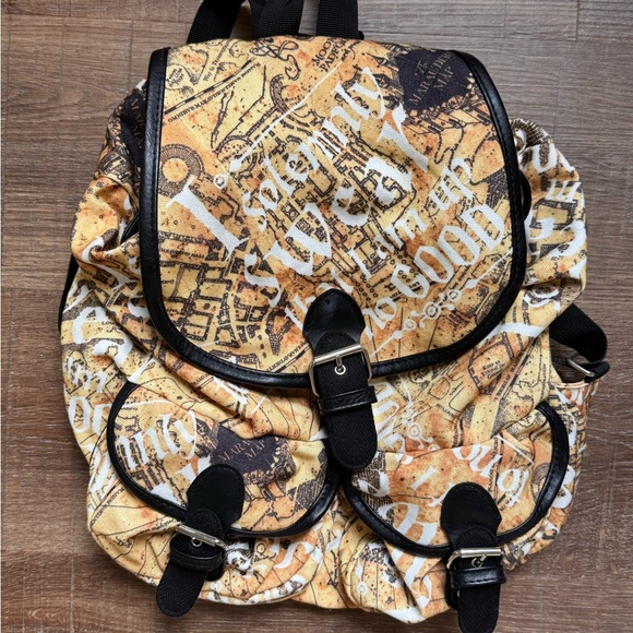 Warner Bros. | Accessories | Harry Potter Marauders Map Backpack | Poshmark